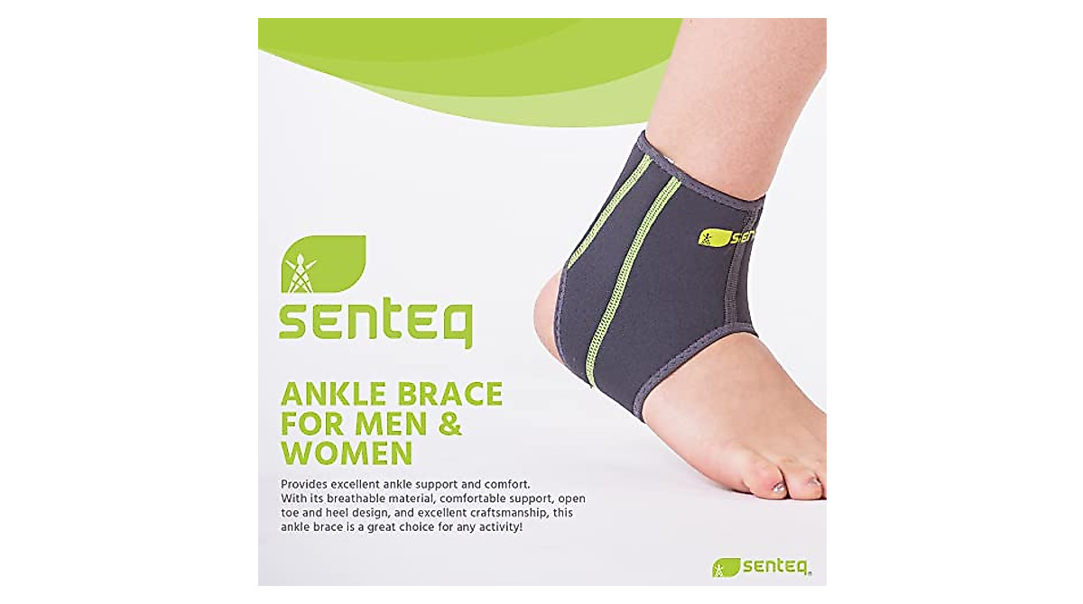 SENTEQ Ankle Brace for Men & Women- Compression Support for Sprained ...