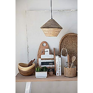 Bloomingville Acacia Wood Cheese Handle Cutting Board, Brown