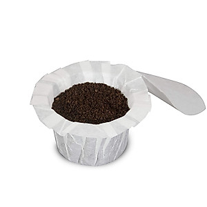 Perfect Pod EZ-Cup Disposable Coffee Filters for Reusable Coffee Pods - 5 Pack (250 Filters) Paper Coffee Pod Filters