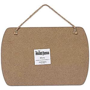 Open Road Brands Disney Haunted Mansion Welcome Foolish Mortals Hanging Wood Wall Decor - Fun Halloween Sign for Home Decorating