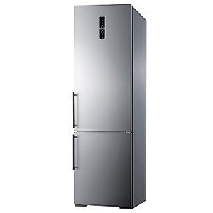 SUMMIT 12.8 Cu. Ft. Frost-Free Refrigerator-Freezer, Platinum