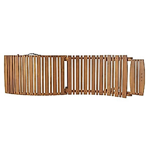 Christopher Knight Home Lahaina Wood Outdoor Chaise Lounge, Natural Yellow