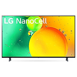 LG NANO75 Series 55-Inch Class Smart TV 55NANO75UQA - 2022 AI-Powered 4K, Alexa Built-In