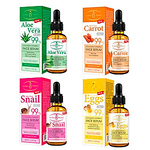 AICHUN BEAUTY Serum 99% Vitamin E Collagen Face Lifting Smoothing Oil Control Acne Perfecting Primer 4 Type (#04 CARROT)