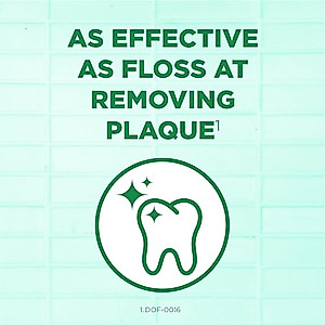 GUM Soft-Picks Comfort Flex, Easy to Use Dental Picks for Teeth Cleaning and Gum Health, Disposable Interdental Brushes with Convenient Carry Case, Dentist Recommended Dental Floss Picks, 80ct (4pk)