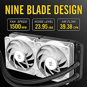 EZDIY-FAB Cube Fan Pro RGB Case Fan 120mm with Fan Hub X and Remote, 5V 3PIN ARGB Fans, Motherboard Aura Sync, High Performance Cooling Fan, Fan Speed Control,Quiet Fan- 5 Pack-White