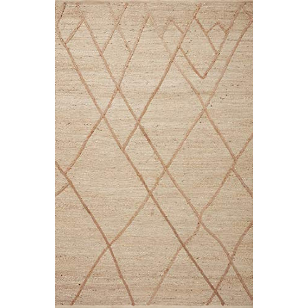 Loloi II Bodhi Collection BOD-05 Natural/Natural, Contemporary 3'-6" x 5'-6" Accent Rug