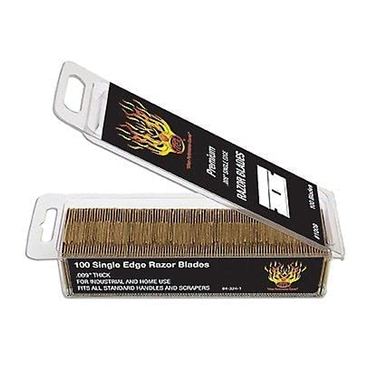 High Teck Premium Razor Blades Single Edge 0.009" - 100 pieces