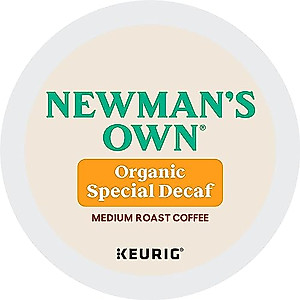Newman's Own Organics Newman's Special Decaf Keurig Single-Serve K-Cup Pods, Medium Roast Coffee, 24 Count