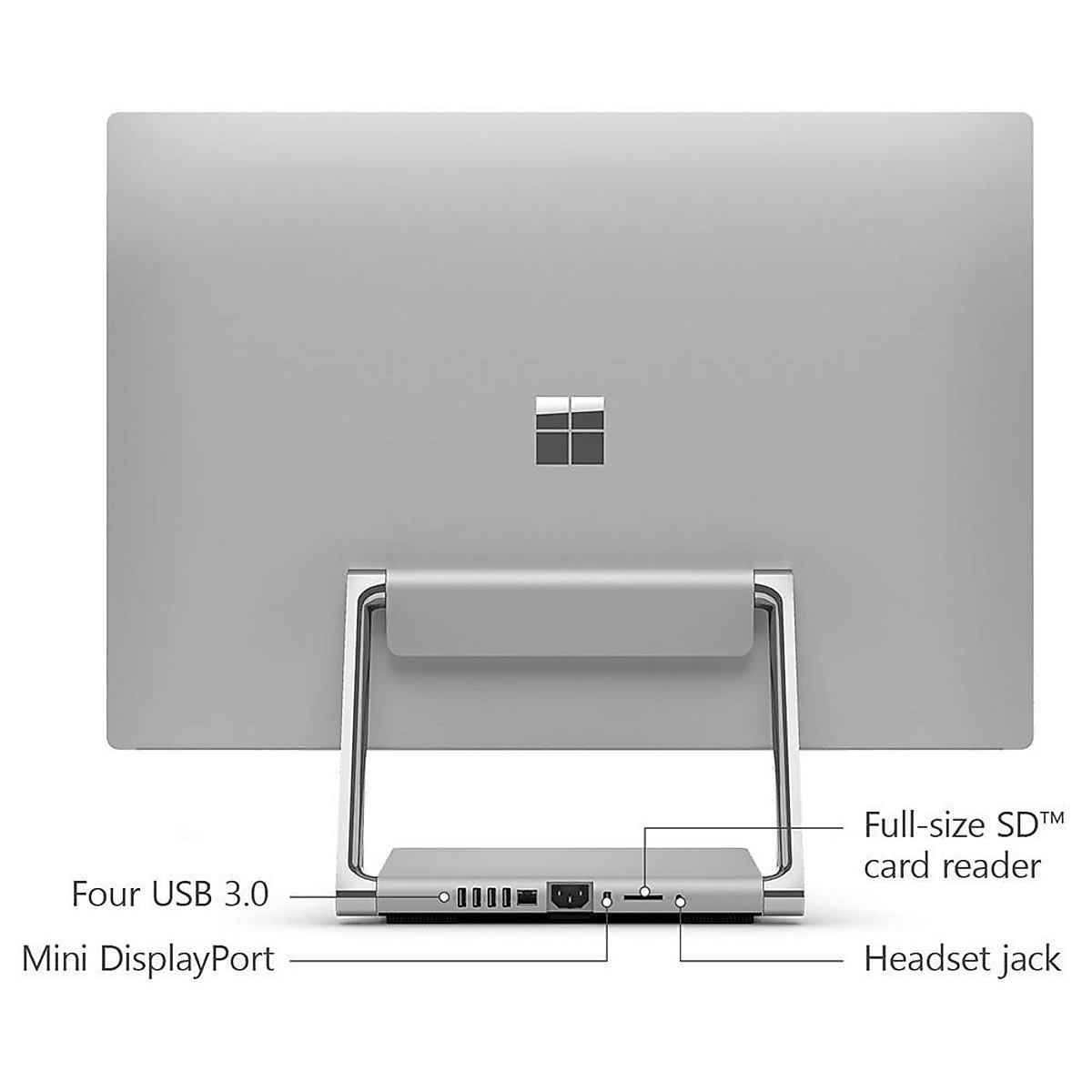 Microsoft Surface Studio All-in-one 28" 4500x3000 Touchscreen, i5, 8GB RAM, 64GB SSD+1TB HDD AIO PC, 4 Cores up to 3.50 GHz CPU, GTX 965M, Webcam, Surface Pen, Keyboad, Mouse, Win 10 Pro (Renewed)