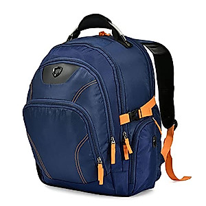 Traveler's Choice Hollin's Trek 19-inch Luggage Backpack, Navy