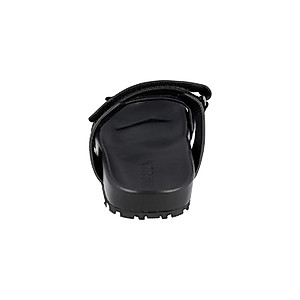 Prada Men's 2X3002 Black Leather Sandals US 8 / EU 7 (41)