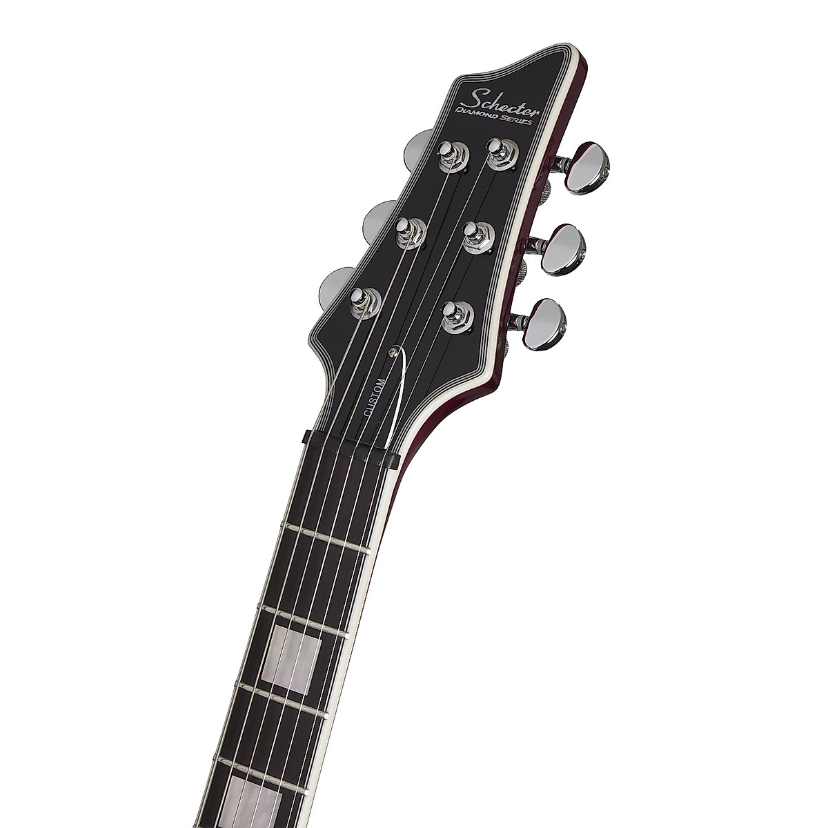 Schecter 654 V-1 Custom Solid-Body Electric Guitar, TPUR