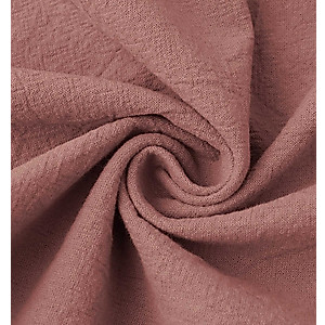 lymanchi Toddler Baby Girl Ruffle Dresses Sleeveless Cotton Linen Casual Playwear 818 Dark Pink 130