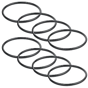 (8-Pack) Salt Cell O-Ring Compatible with Hayward GLX-Cell-Union Buna-N for Turbo Cell Salt Chlorination Cell Union - Aftermarket T-Cell Union O-Rings