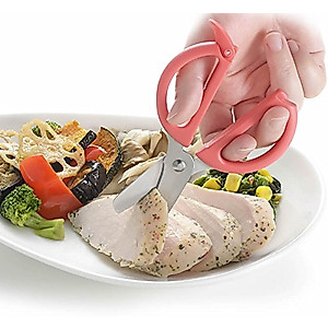 Richell Baby Food Scissors to Cut Off The Outing Lunch-kun Crispy