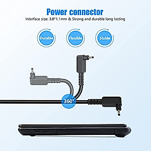 N15Q8 Laptop Charger for Acer Chromebook CB3 CB5 CB3-431 CB3-532 CB5-132T 15 CB3-131 CB3-131-C3SZ C731 C720 C740 C738T PA-1450-26 A13-045N2A N15Q9 R11 R13 Swift Spin 1 3 5 Power Cord Replacement