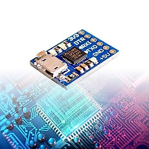 Comimark CP2102 Micro USB to UART TTL Module Serial Converter Programmer for Arduino etc (5Pcs)