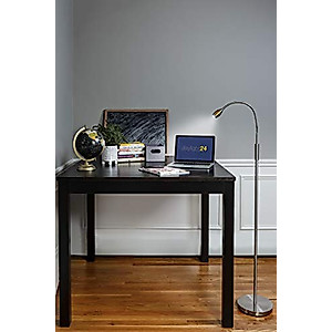 daylight24 402071-39 FOCUS Adjustable Beam LED Floor Lamp, Gold