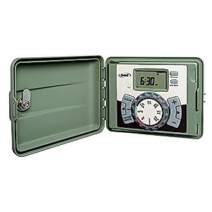 Orbit 57894 Easy Set Logic 4-Station Indoor/Outdoor Sprinkler Timer/Controller Green Grey