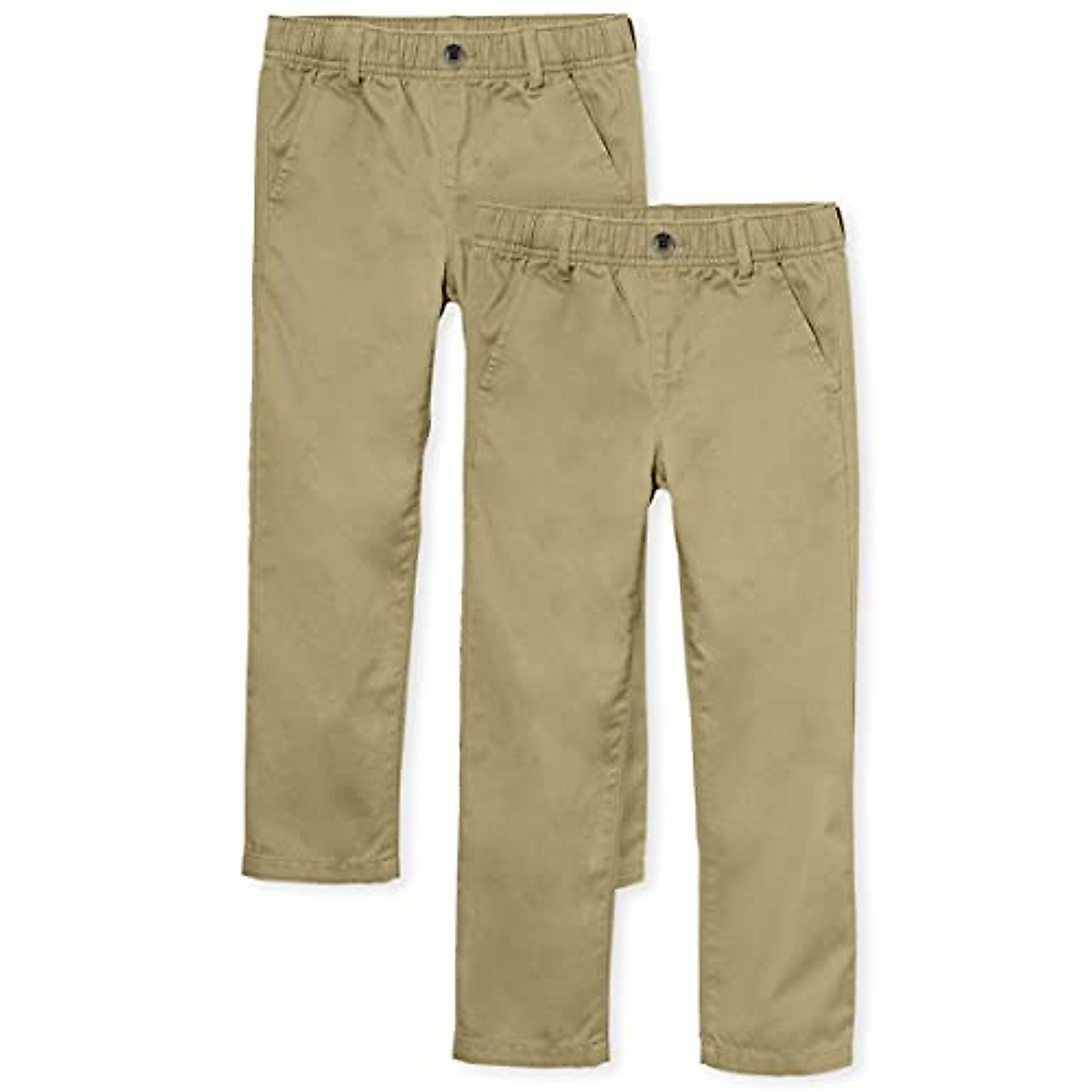 The Children's PlaceThe Children's Place Boys Stretch Skinny Chino Pants3 packFlax/New Navy/Black4