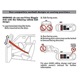 Peg Perego Primo Viaggio 4-35 - Rear Facing Infant Car Seat - for Babies 4 to 35 lbs - Made in Italy - Atmosphere (Grey)