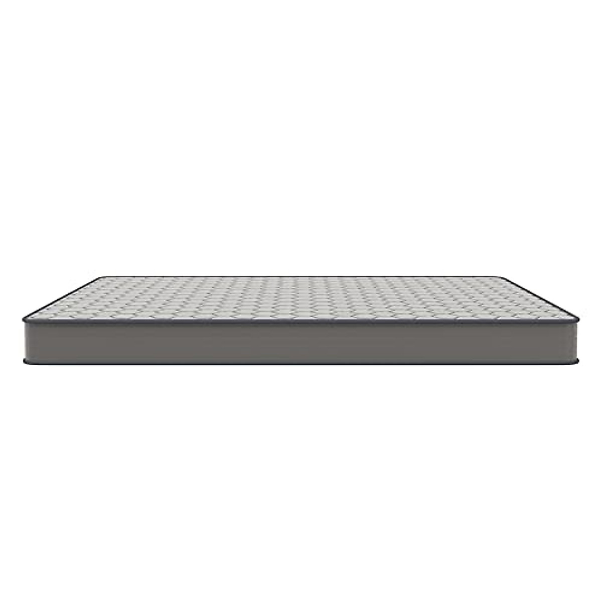 EMMA + OLIVER Asteria Premium Comfort 6" King Size Medium Firm Hybrid Innerspring Mattress in a Box with Knitted Fabric Top and CertiPUR-US Certified Foam