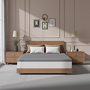 Sleepmax Extra Firm Mattress Topper Twin Size 4 Inch - Firm Memory Foam Mattress Topper for Pain Relief - Ventilated High Density Foam Bed Topper - No Odor, CertiPUR-US Certified