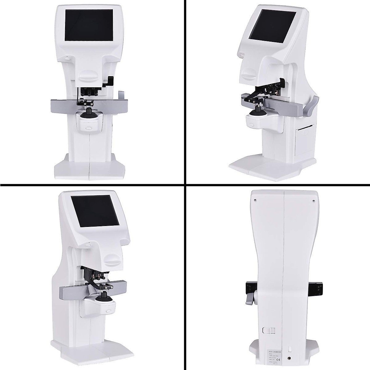 Auto Lensmeter Lensometer Focimeter, Touch Screen Optical Optometry Machine Lens Degree Meter Optical Focimeter Lensometer Measure Device