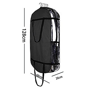 Garment Bags for Hanging Clothes, Garment Bags for Travel Storage, 50" Dance Garment Bags, Moving Bags for Clothes, Garment Bag Cover, Suit Bag For Men Women Travel, Clothing Storage Bags