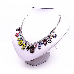 DreamWater Horror Five Night Freddy Charm Necklace Gifts for Girl Woman