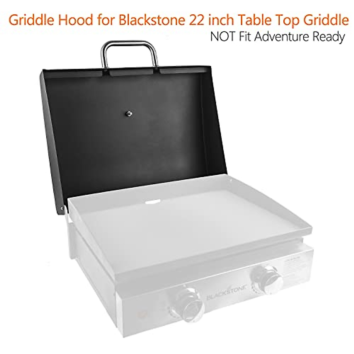 BQMAX 5011 Griddle Hood/Lid for Blackstone 22" and Griddle Cover Replacement Kit for Blackstone 22" Griddle-Camo