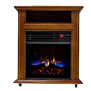 Comfort Glow QF4561R Electric Quartz Fireplace
