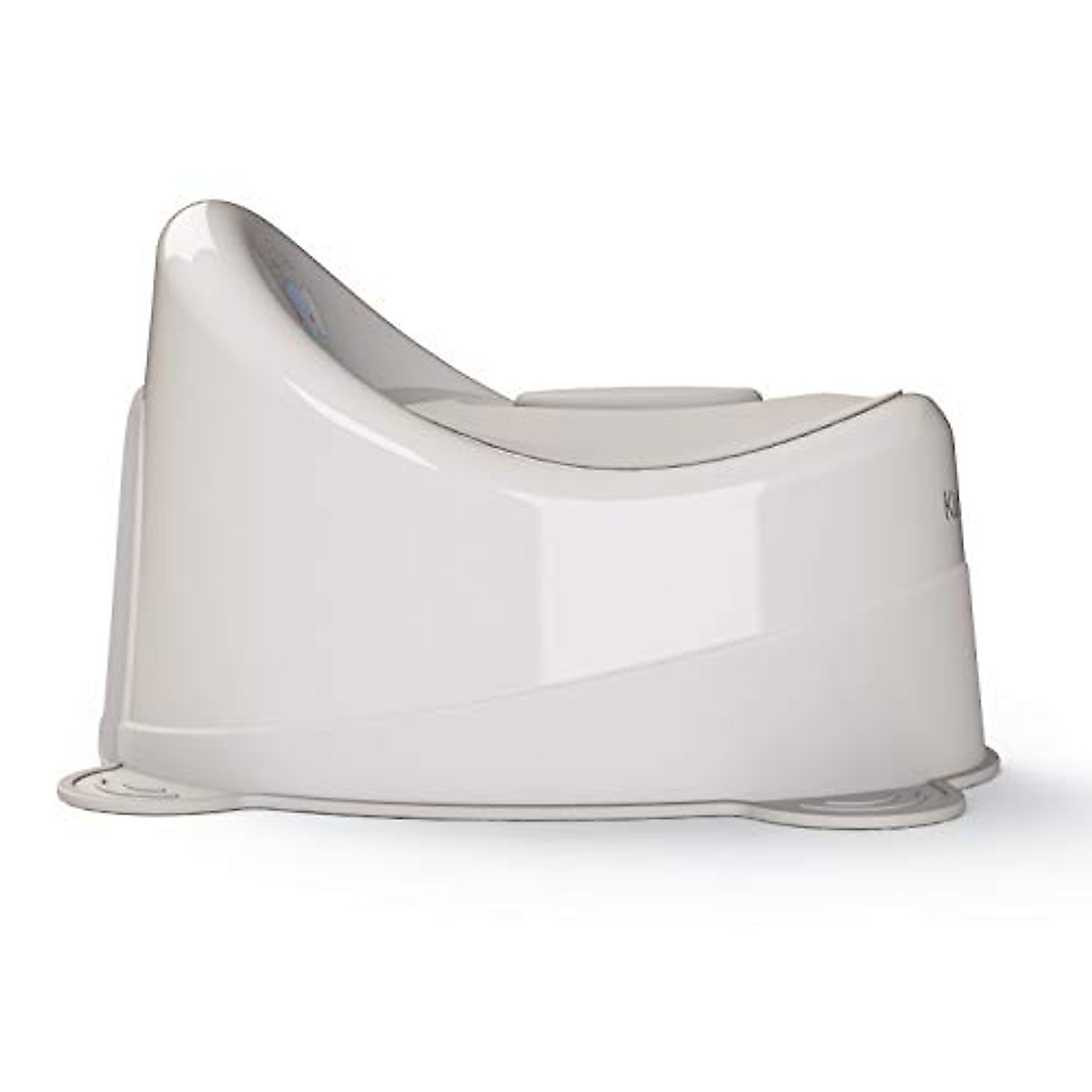 KID WICK Snail Potty Training Seat with Steady, Anti-Slip Design and Closeable Lid, Comfortable and Supportive Trainer for Boys and Girls,Improved Stability for Small Toddlers,BPA Free,Grey - KU040402