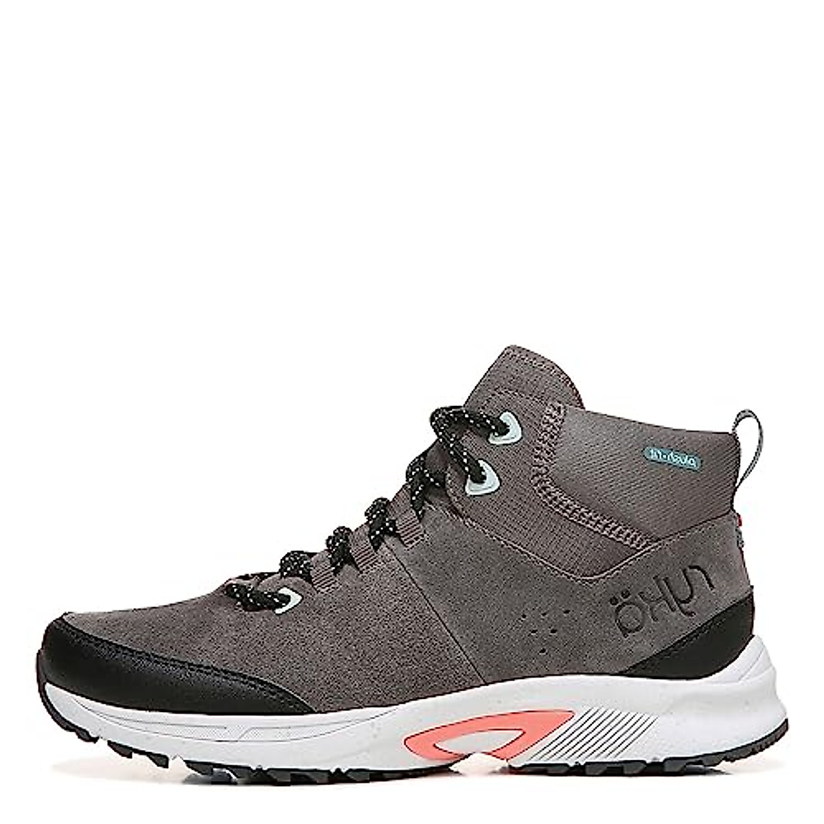 Ryka Women's Summit Mid Hiking Boot Black/Grey 10 M