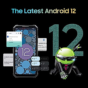 OUKITEL WP19 Rugged Smartphone Unlocked, 21000mAh Battery 8GB 256GB Android 12 Cell Phone, 64MP Camera 20MP Night Vision, 6.78" FHD+ Rugged Phone, Waterproof Mobile Phone Unlocked 4G Dual Sim OTG NFC