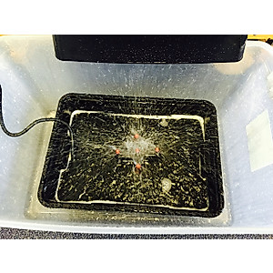 Viagrow® VCLN24 Clone Machine 24 Site Aeroponic Hydroponic System, Single, Black