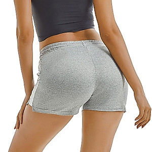 Bblulu Women Butt Lifting Shorts Anti Cellulite High Waist Yoga Shorts Plus Size Buttery Soft Workout Shorts with Drawstring