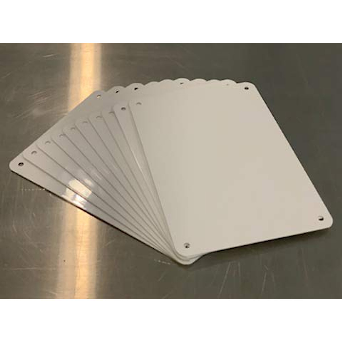 Sign Blanks White 7x10 PVC 2mm (10)