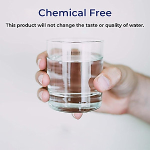 PGI Traders Chemical Free Water Conditioner | Reduces Limescale Buildup | Softens Hard Water | For Standard 3/4-Inch Pipes | Easy Install