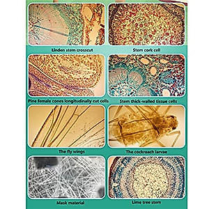 IULJH 400X Microscope for Phone Lens Monocular Mobile Phone Camera Lens High Magnification External Universal Microscope Lens