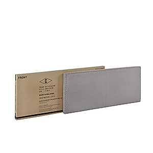 Crown Mark Erin Upholstered Panel Bed in Gray, Queen