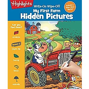 Write-On Wipe-Off My First Farm Hidden Pictures (Write-On Wipe-Off My First Activity Books)