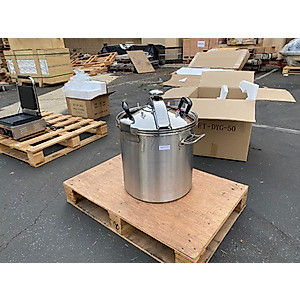 Commercial Pressure cooker 50 qt Quick high pressure cooking Pot Stainless Steellarge capacity explosion-proof Gas stove cooker restaurant hotel