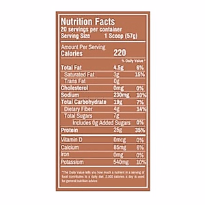 FlavCity Protein Powder Smoothie, Chocolate - 100% Grass-Fed Whey Protein Smoothie with Collagen Protein (25g of Protein) - Gluten Free & No Added Sugars (40.21 oz)