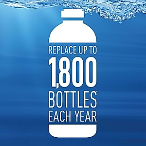 Brita Complete Faucet Mount Water Filtration System, BPA-Free Faucet Water Purifier for Sink, Filter Replaces 2,250 Plastic Water Bottles a Year, Lasts Four Months, Includes 1 System/1 Filter, White