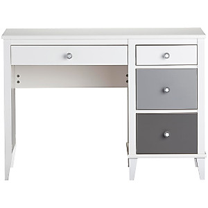 Little Seeds Monarch Hill Poppy Kids' Desk with Grey Drawers