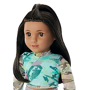 American Girl Girl of The Year Kavi Sharma 18-inch Doll and Book Featuring 7 Pieces for Ages 8+