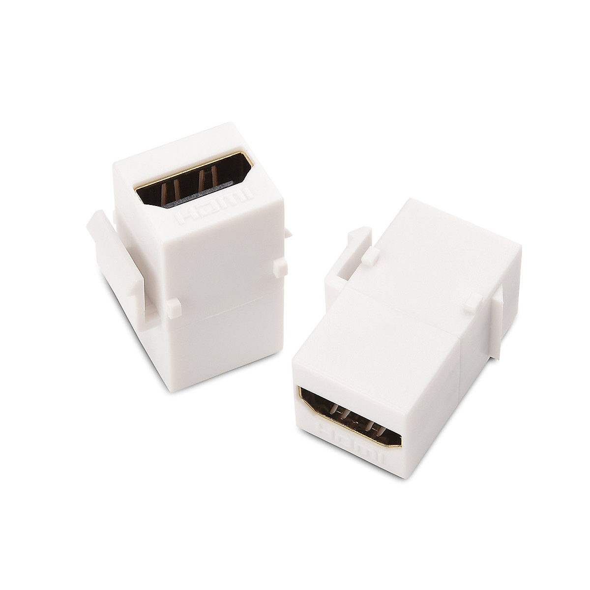 Cable Matters (2-Pack) Gold-Plated HDMI Keystone Jack Insert