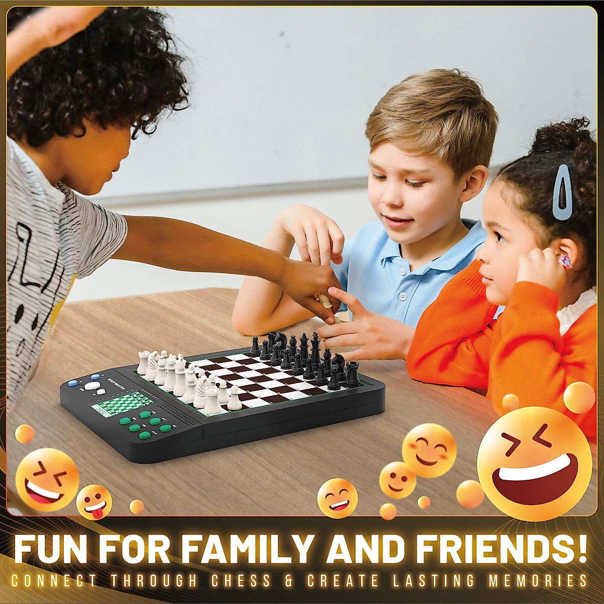 iCore Electronic Chess Set - Teach and Play with The Smart Chess Computer Game Board - Ideal for Beginners and Improving Players